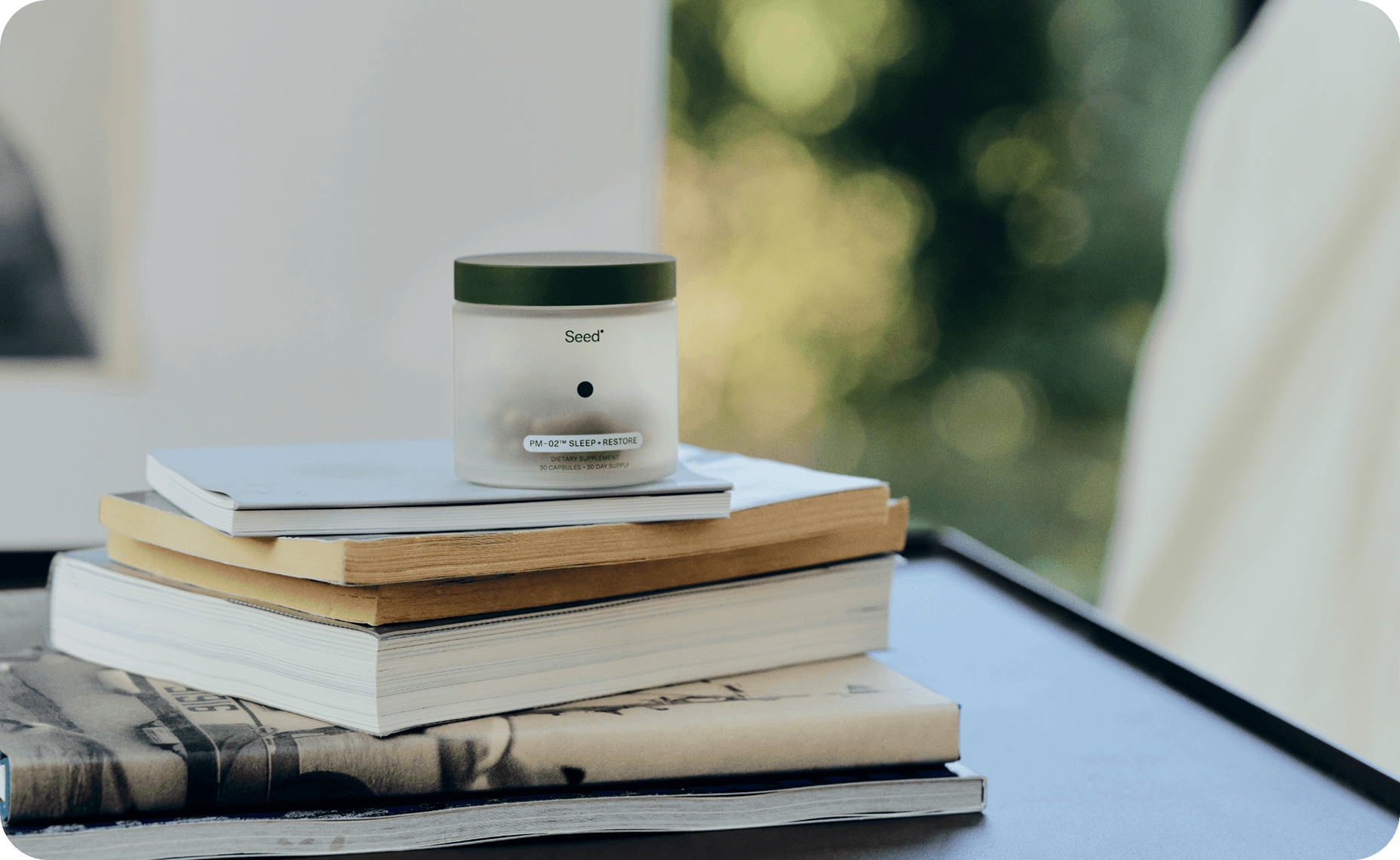 Seed • PM-02™ Sleep + Restore Supplement | Non Habit Forming Melatonin